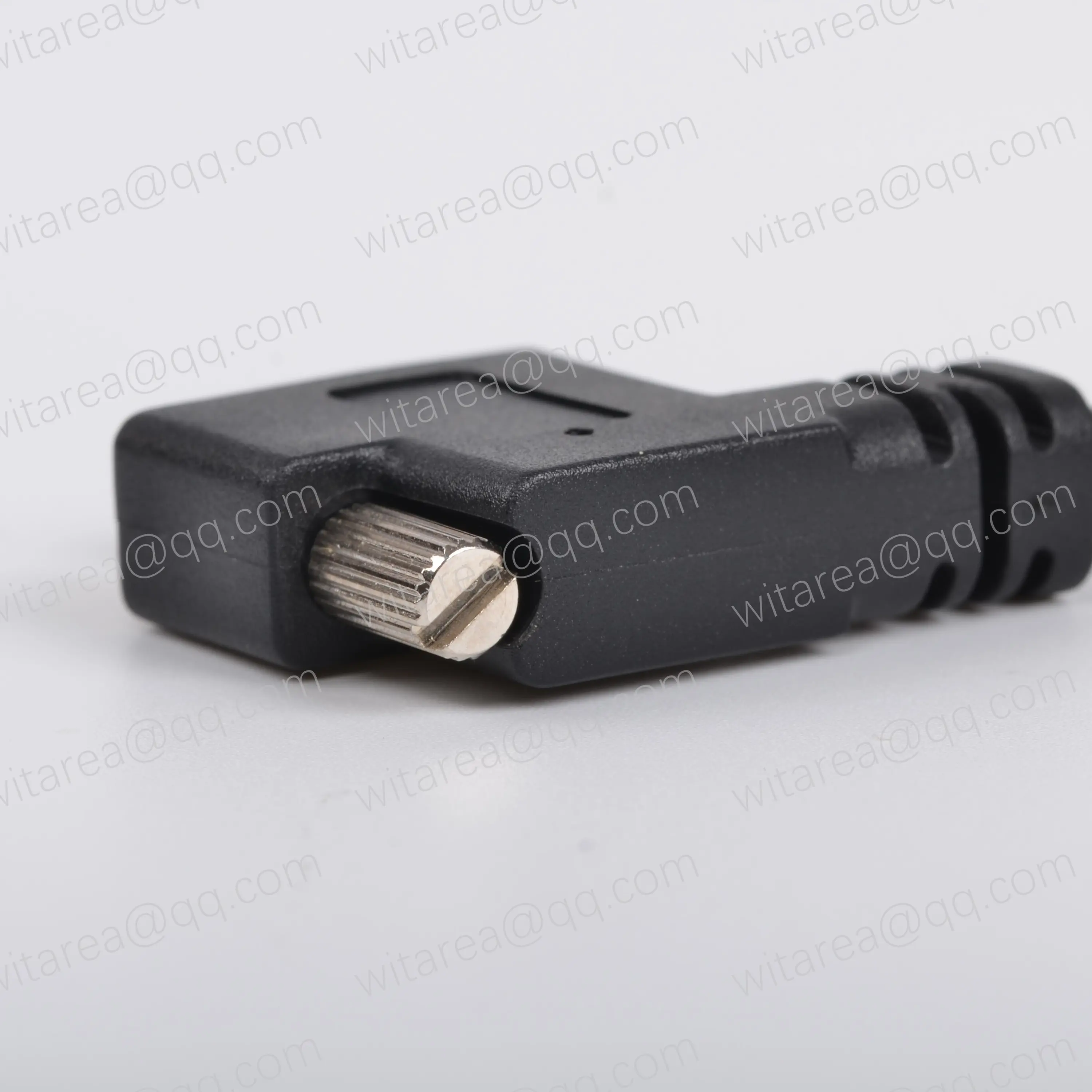 Left right angled L elbow single screw locking Type c Cable