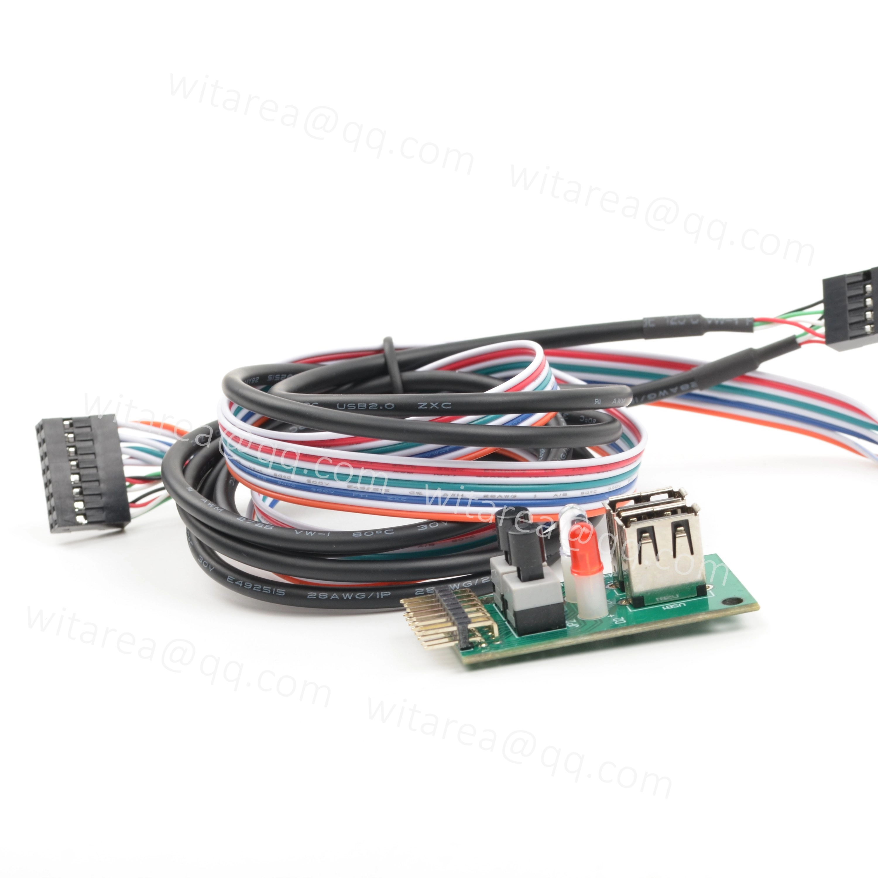 PC case front panel usb AF 2.0 custom cable