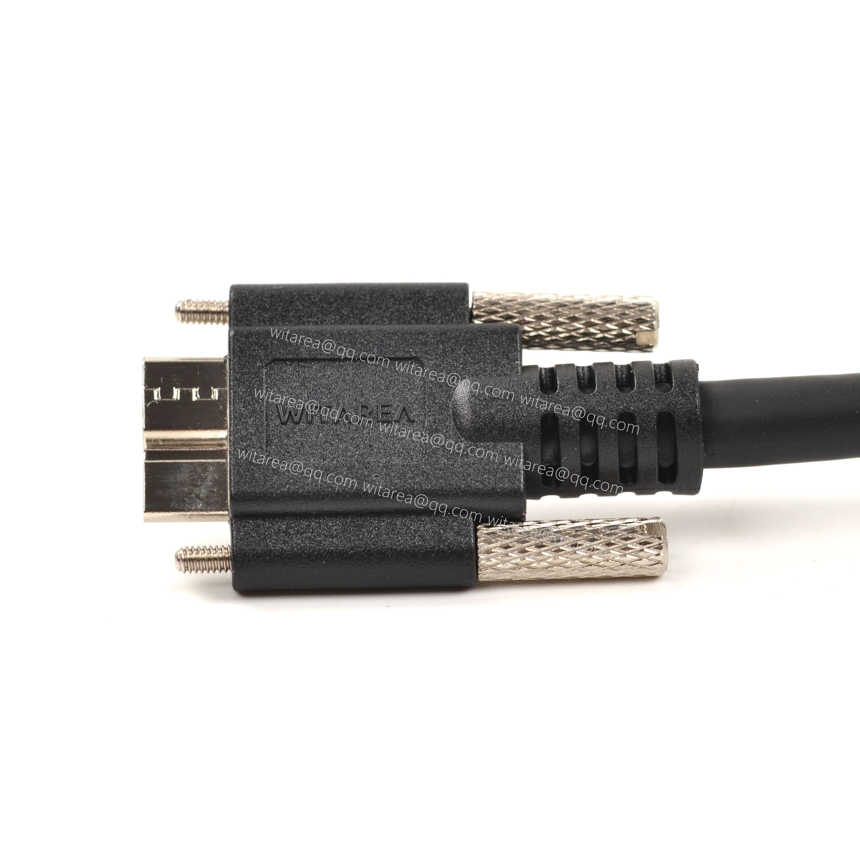 USB 3.0 AM To Micro USB 3.0 with dual Locking Screw Cable