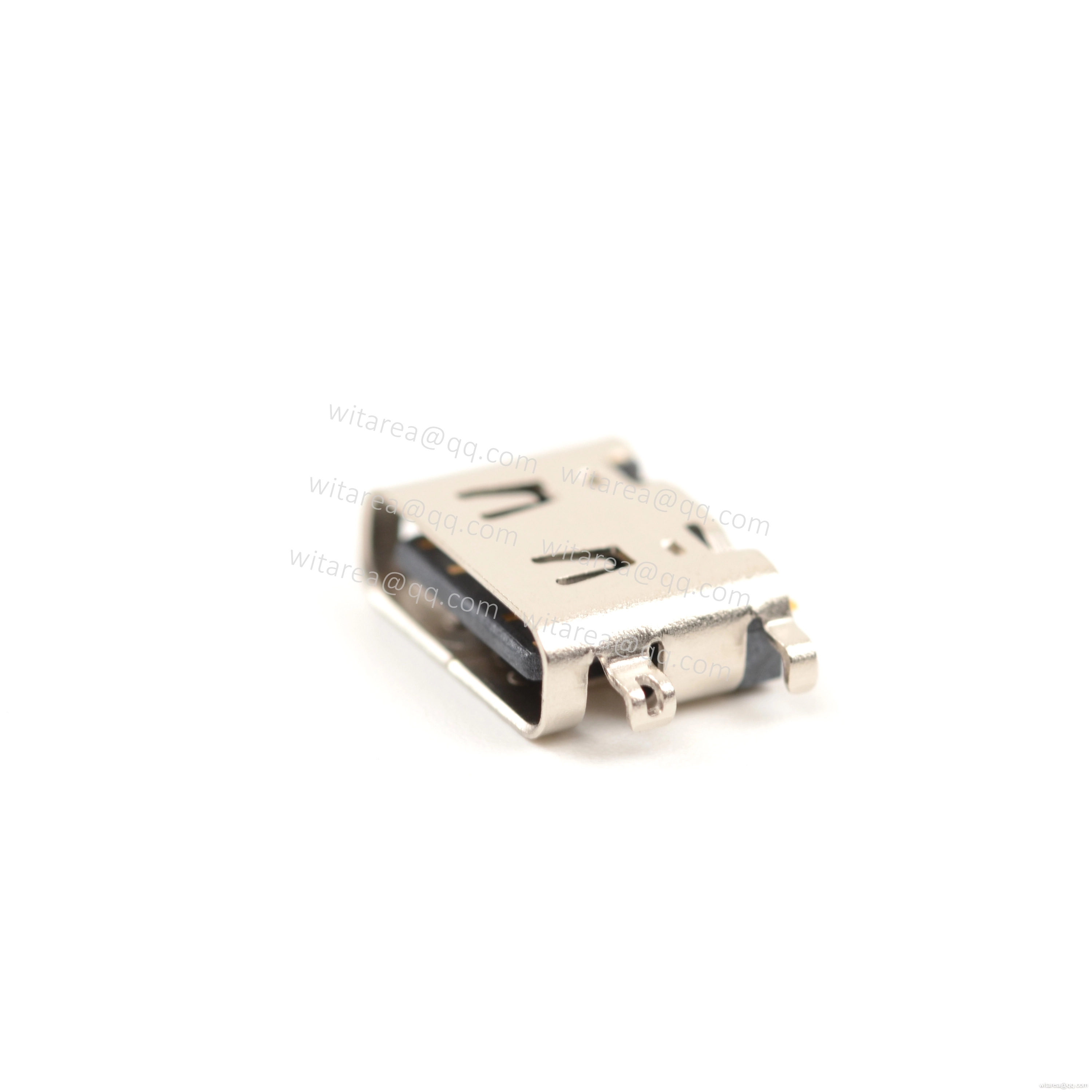 Professional USB 2.0 Type C female Receptacle , mid-mount offset type c ...