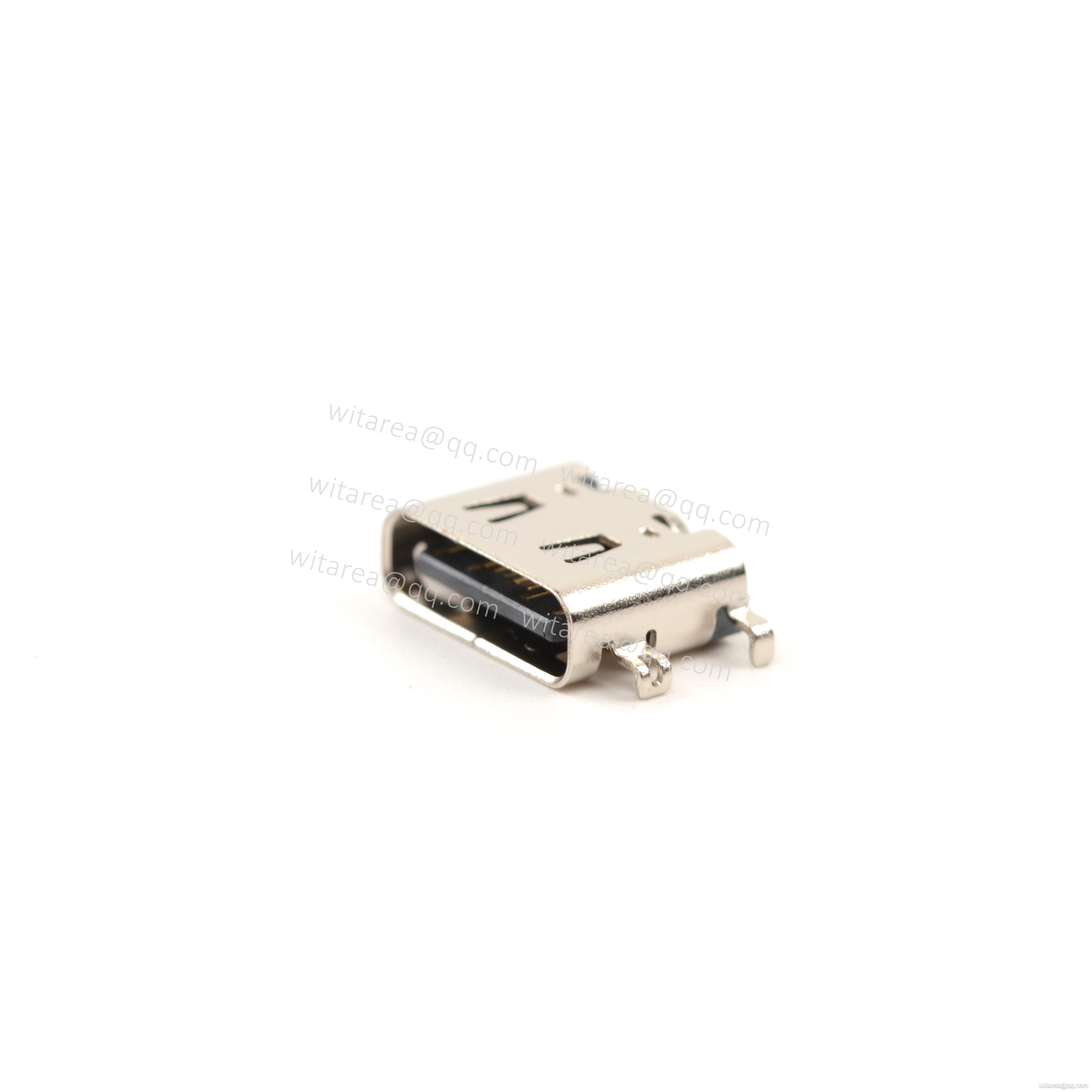 Professional USB 2.0 Type C Receptacle, mid-mount offset 0.8 mm Type C ...
