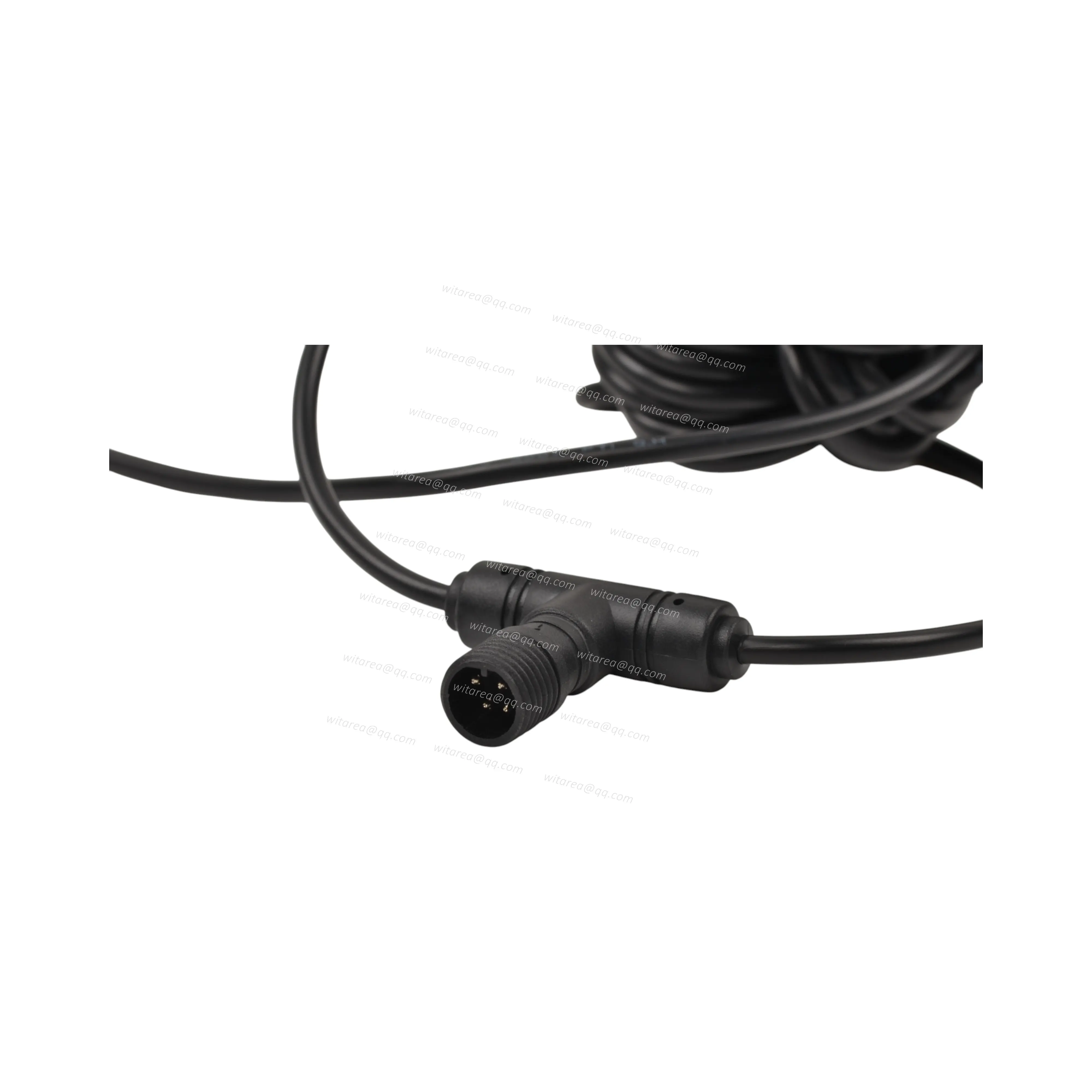 Professional 4P Waterproof cable harness, T-joint waterproof cable ...