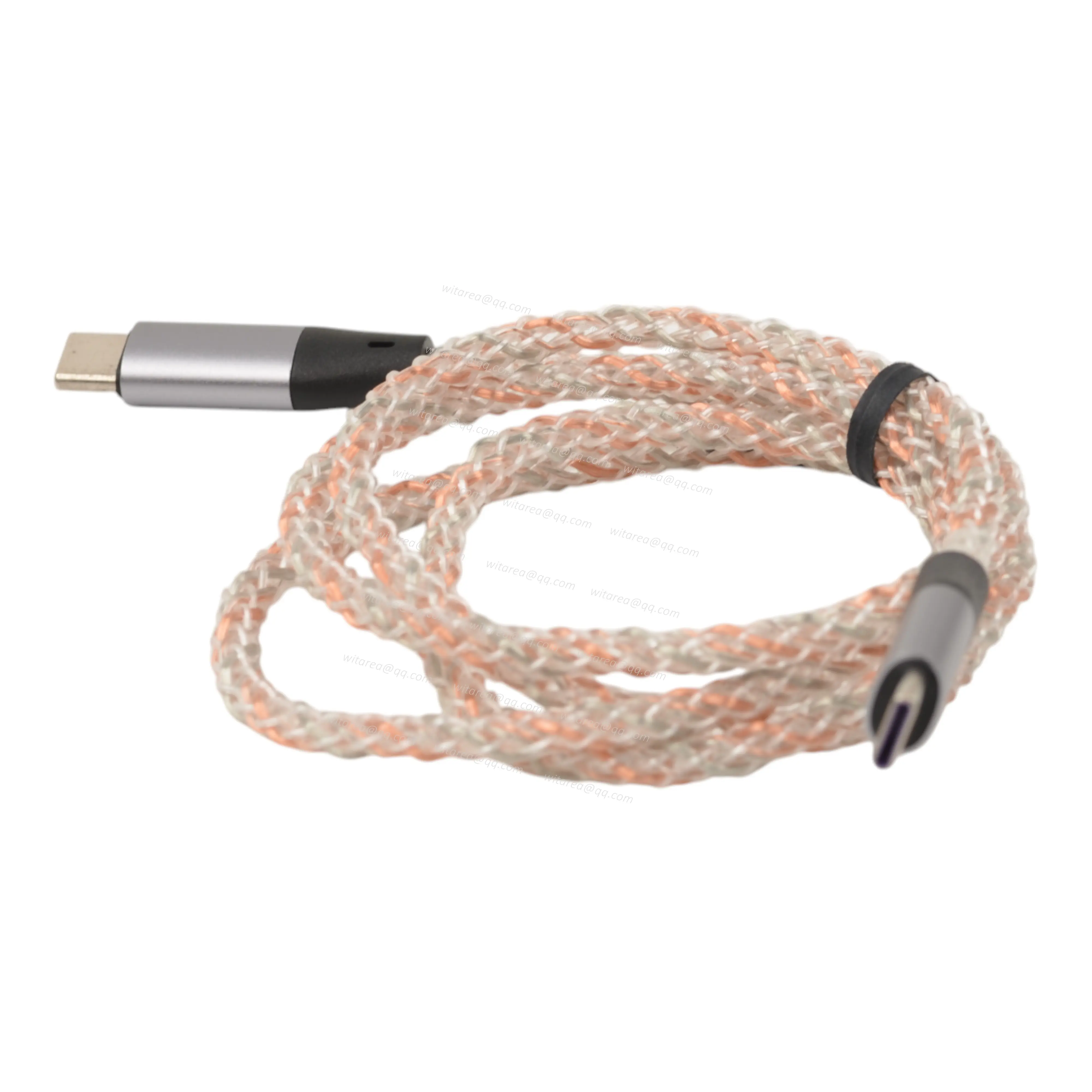 Porfessional Type C to C 60W Fast Charge Cable , Flow Luminous charge ...