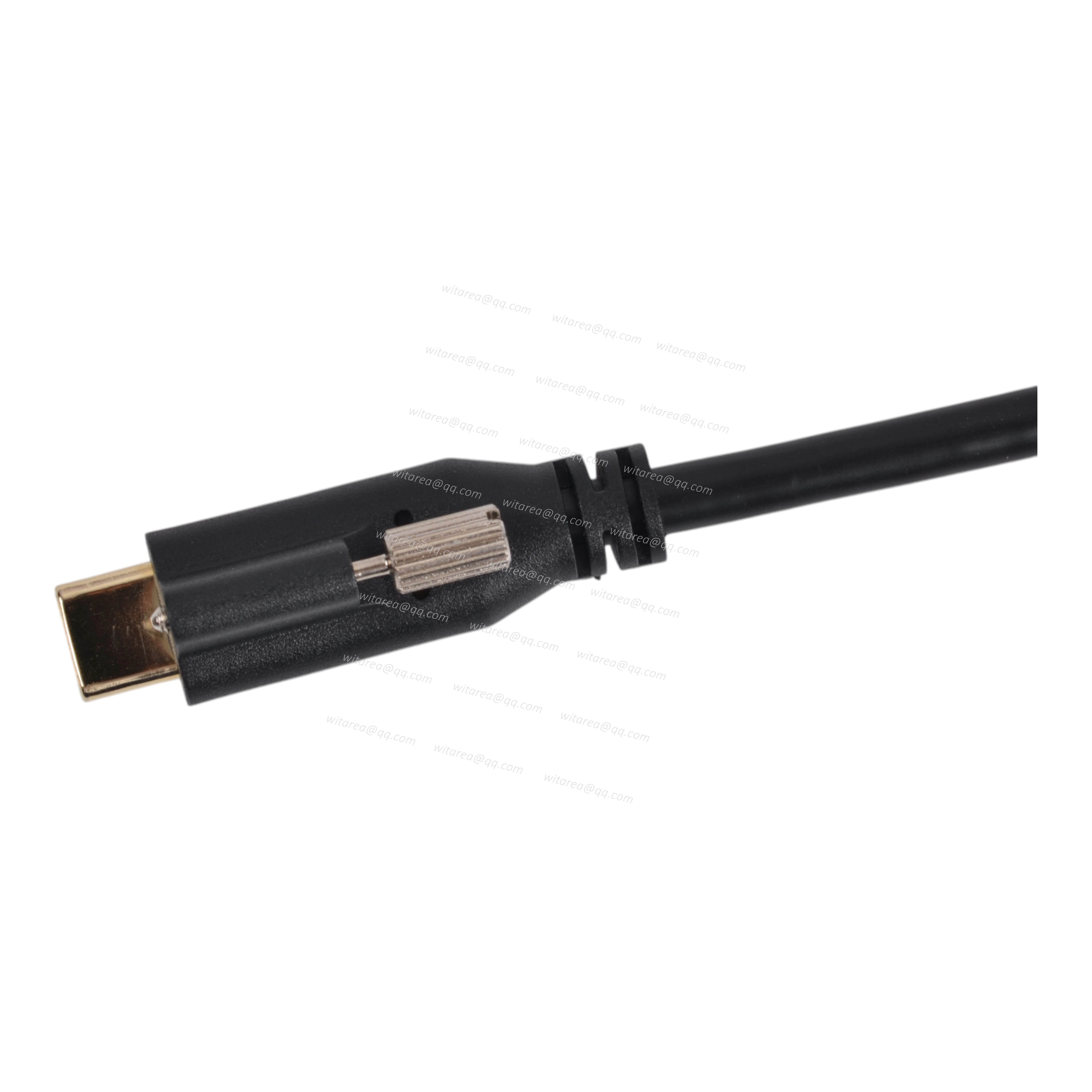 Professtional USB AM to Type C male cable with screw locking, High ...
