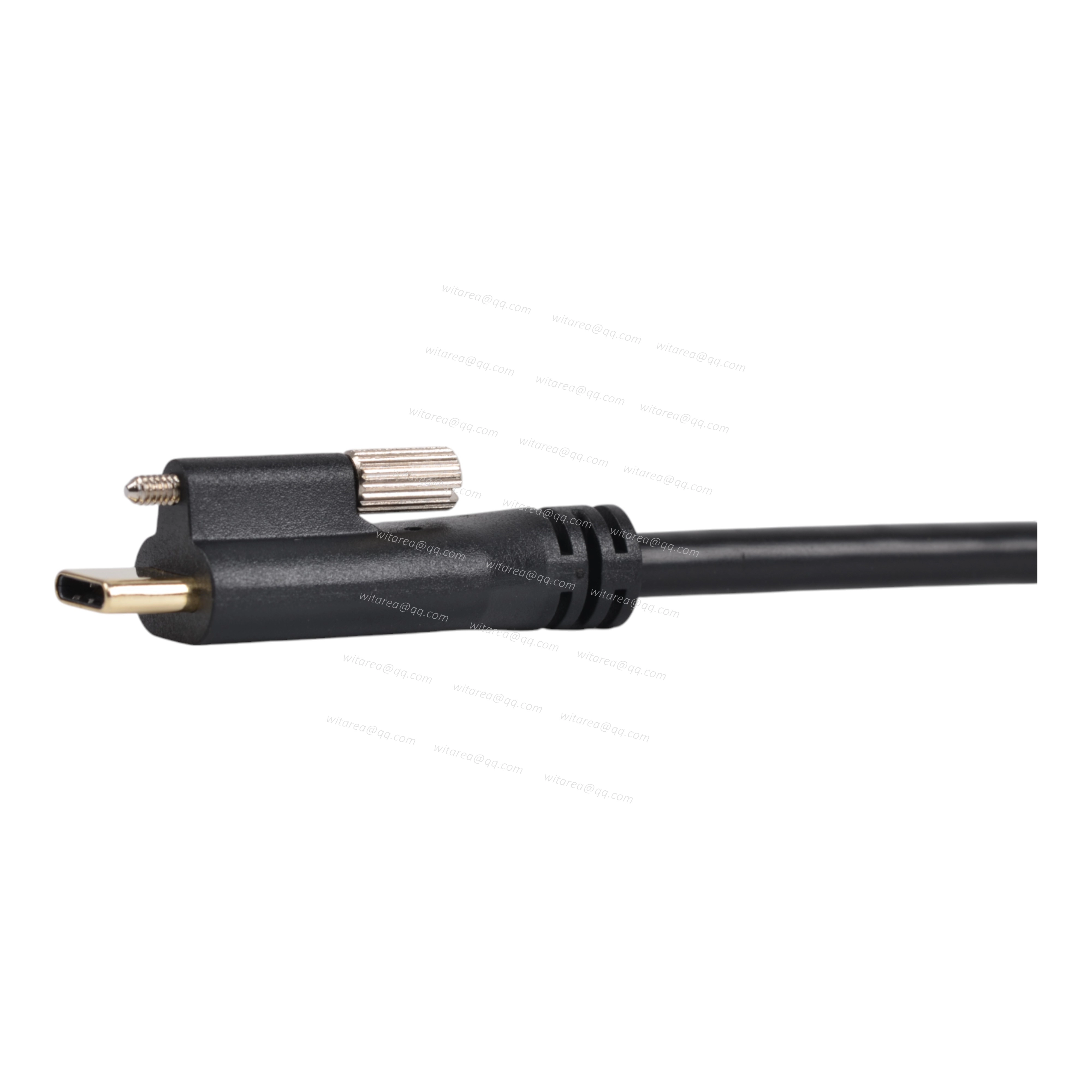 Professtional USB AM to Type C male cable with screw locking, High ...