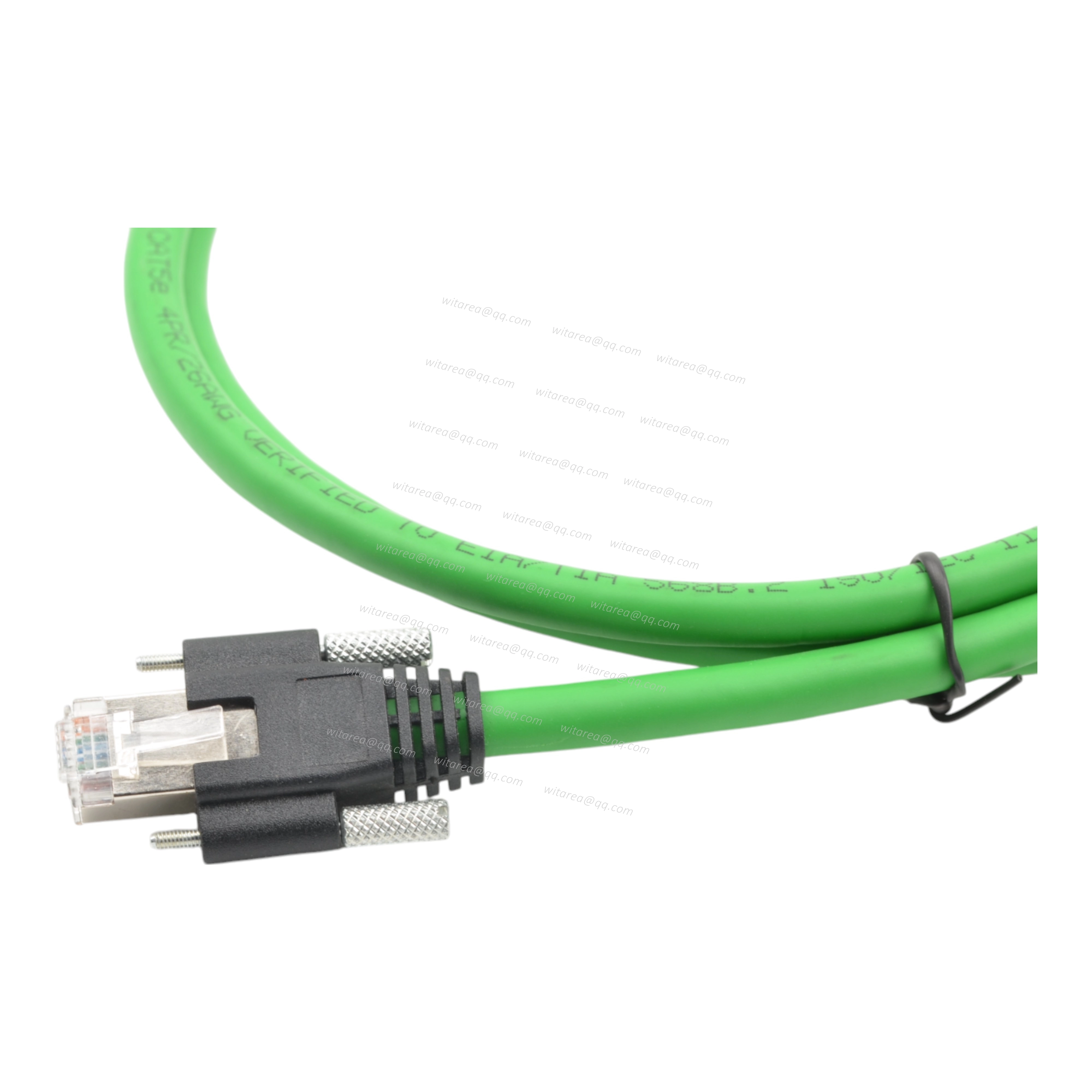 Professional RJ45 to RJ45 Industrial Ethernet Cable, GigE Vision Cable ...