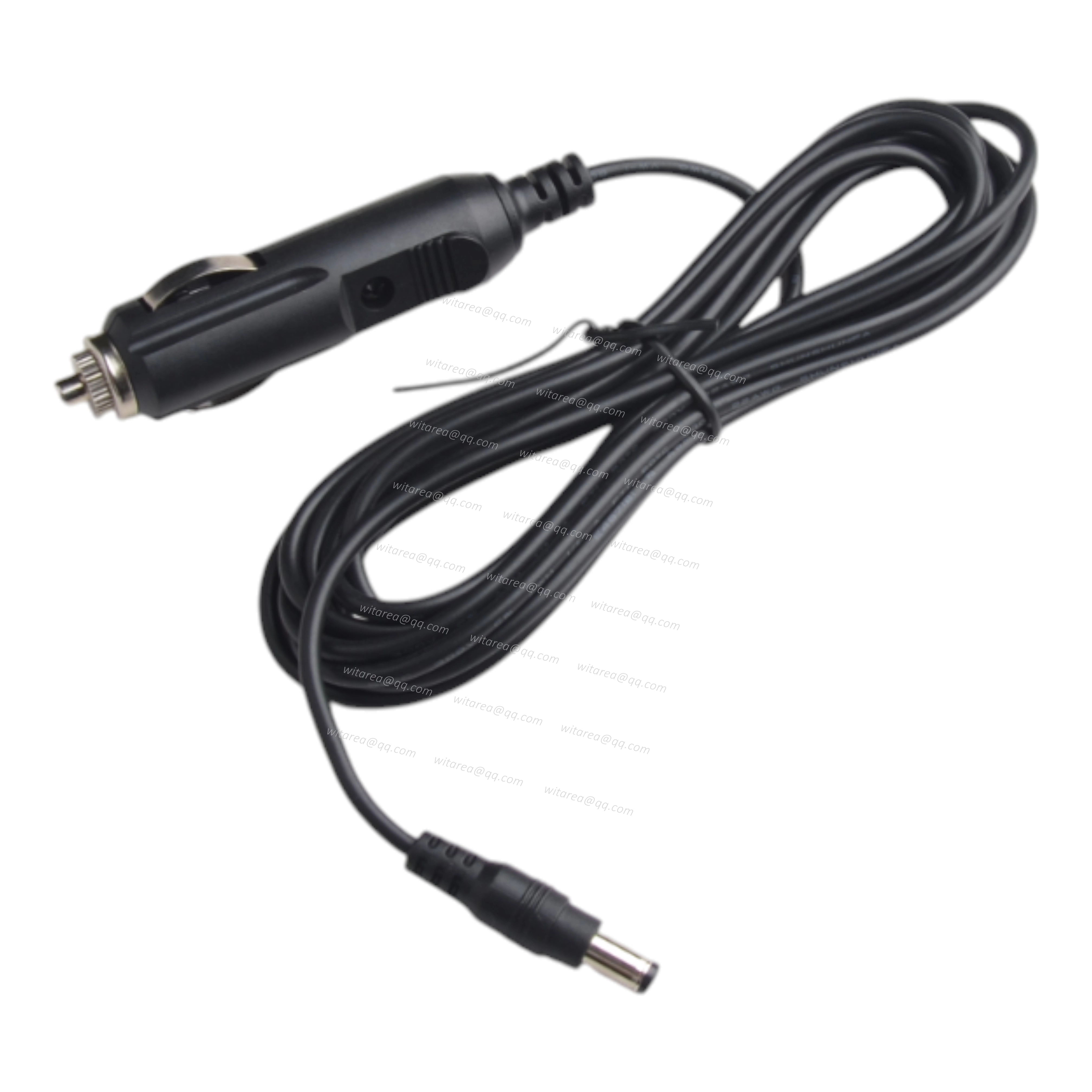 Professional car cigarette plug to DC plug cable charger , 24V ...