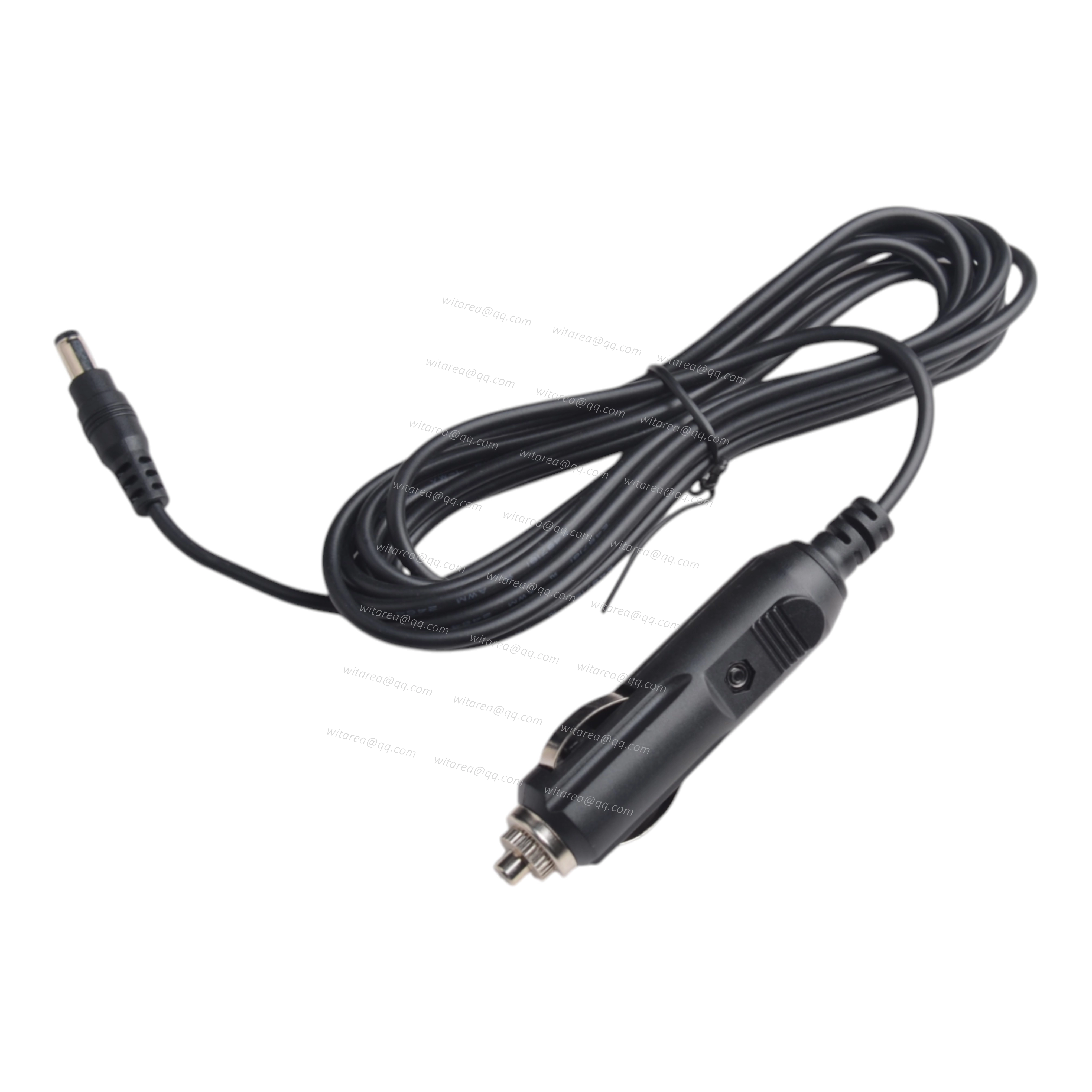 Professional car cigarette plug to DC plug cable charger , 24V ...