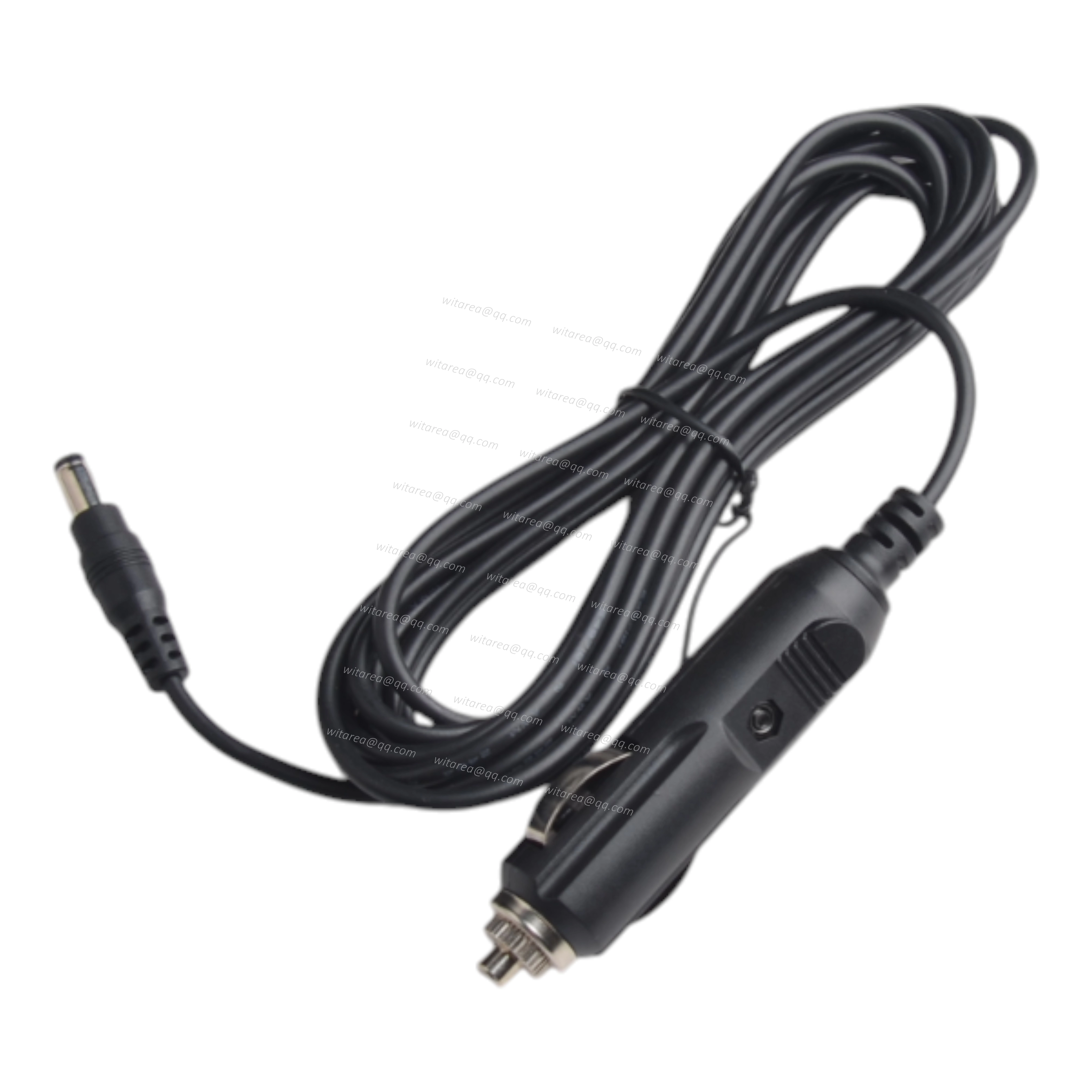 Professional car cigarette plug to DC plug cable charger , 24V ...