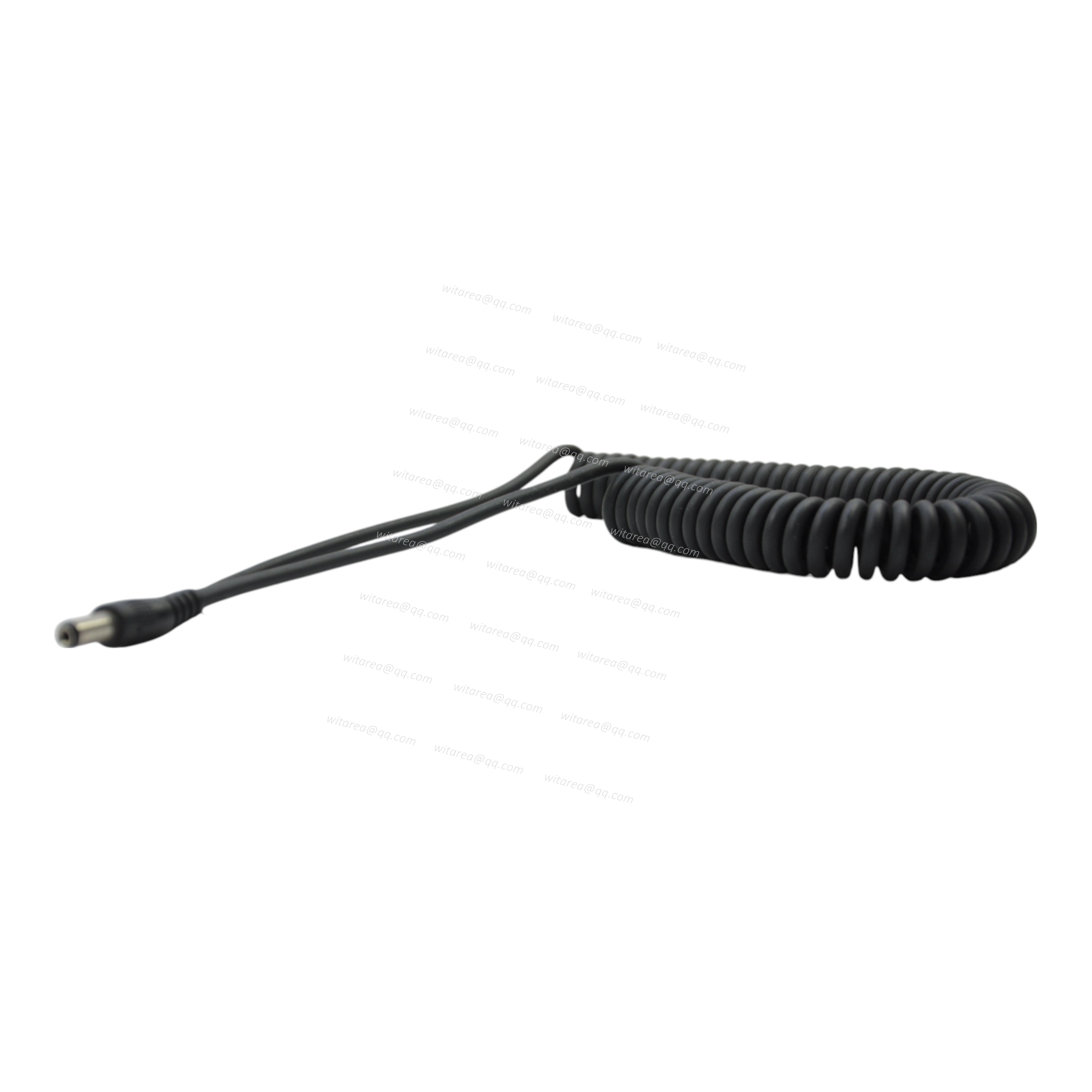 Professional DC5521 Male to Bare Wire Open End Spring Cable, DC5521 ...