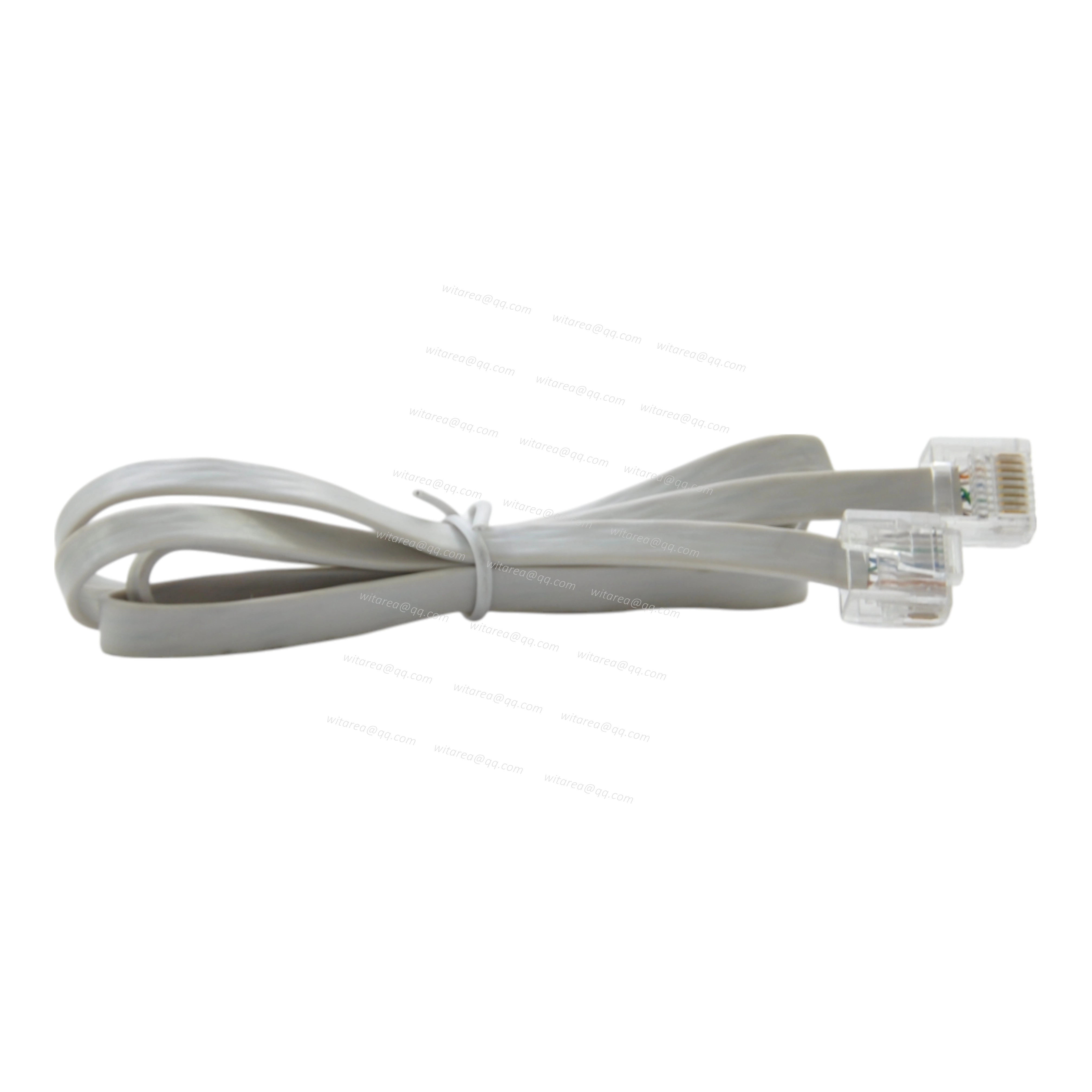 Professional custom color RJ45 to RJ45 Ethernet flat cable; CAT 5 RJ45 ...