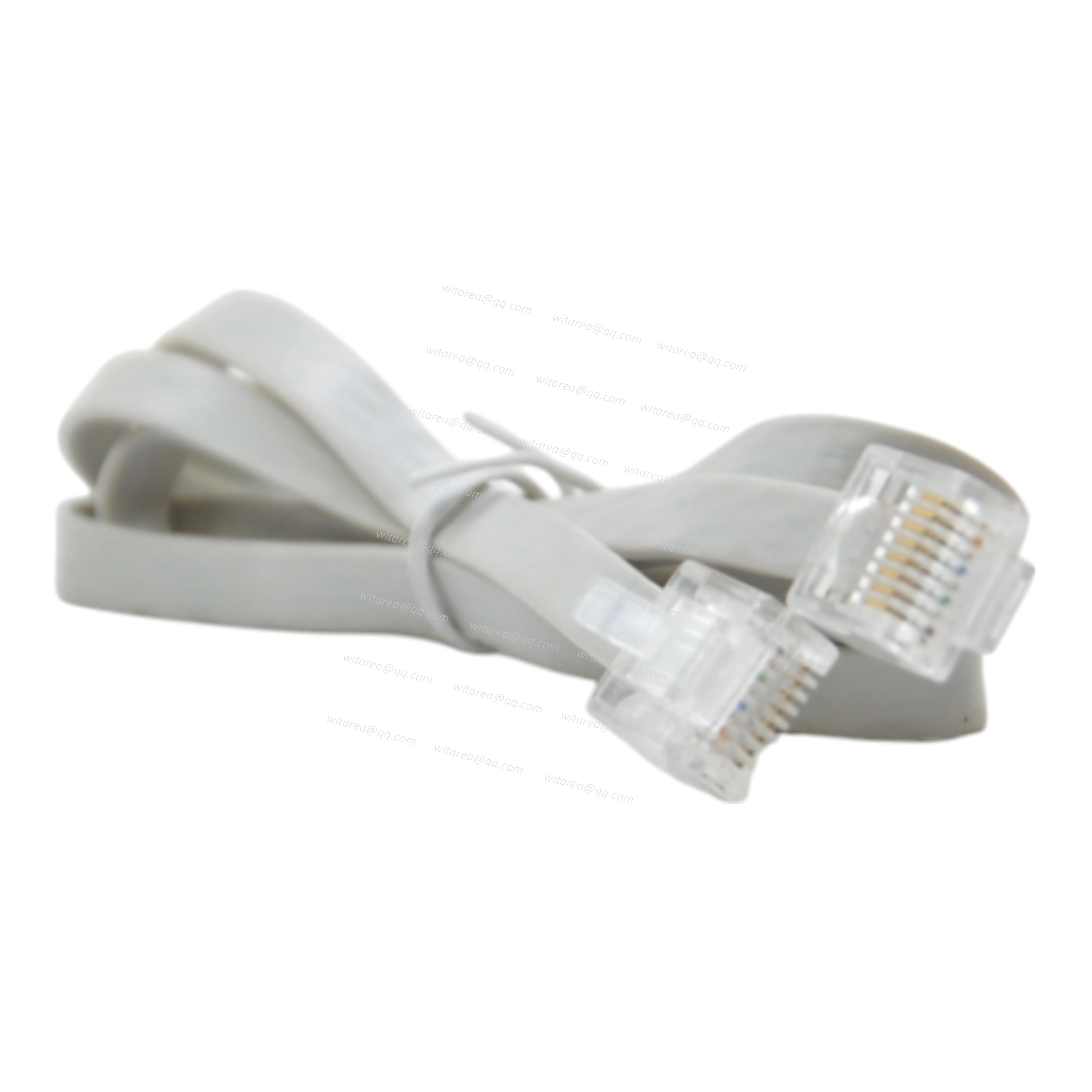 Professional custom color RJ45 to RJ45 Ethernet flat cable; CAT 5 RJ45 ...