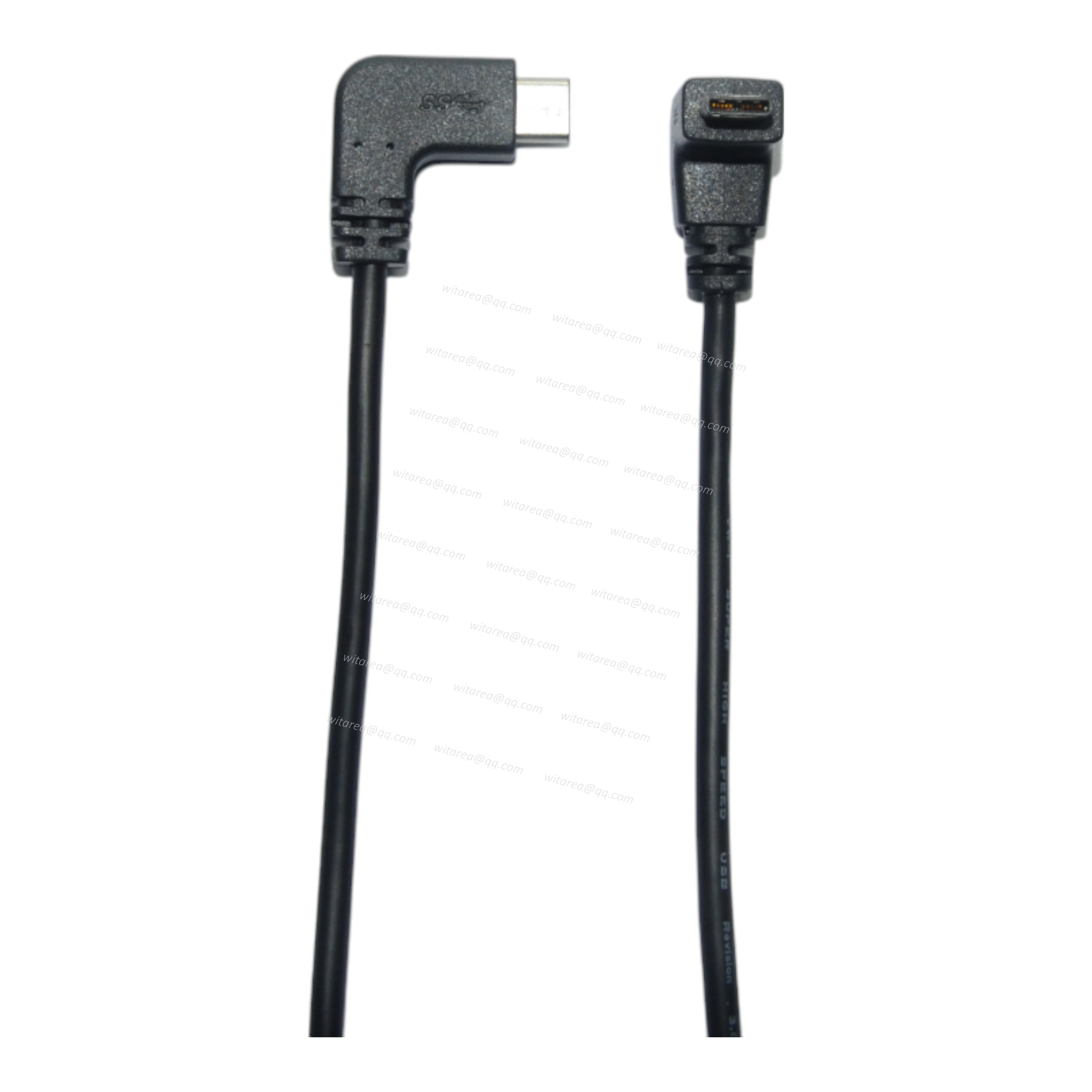 Professional USB3.0 Type C male to male cable, High speed USB-C right ...