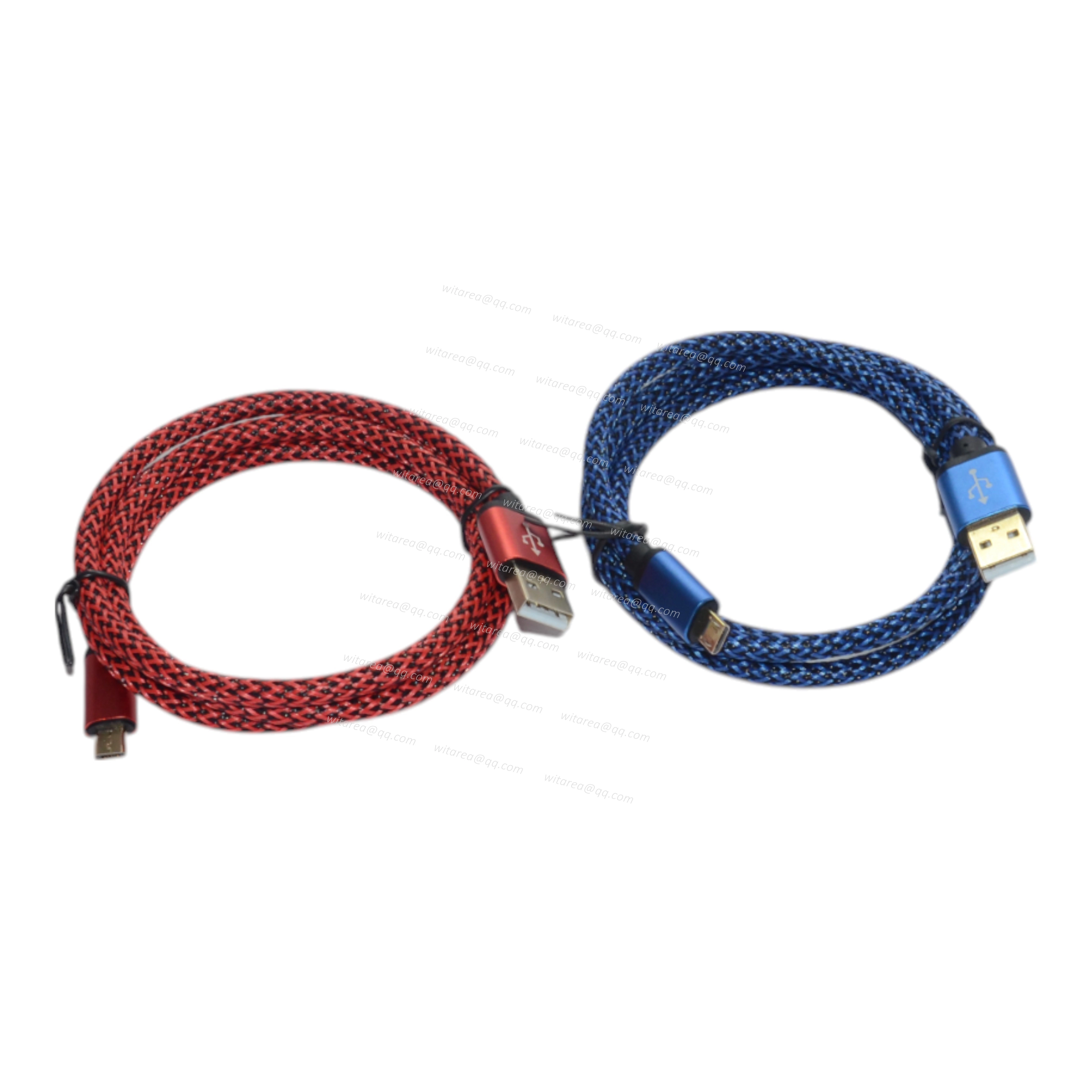 Professional USB A to Micro B Cable with fabric braiding, Fabric ...
