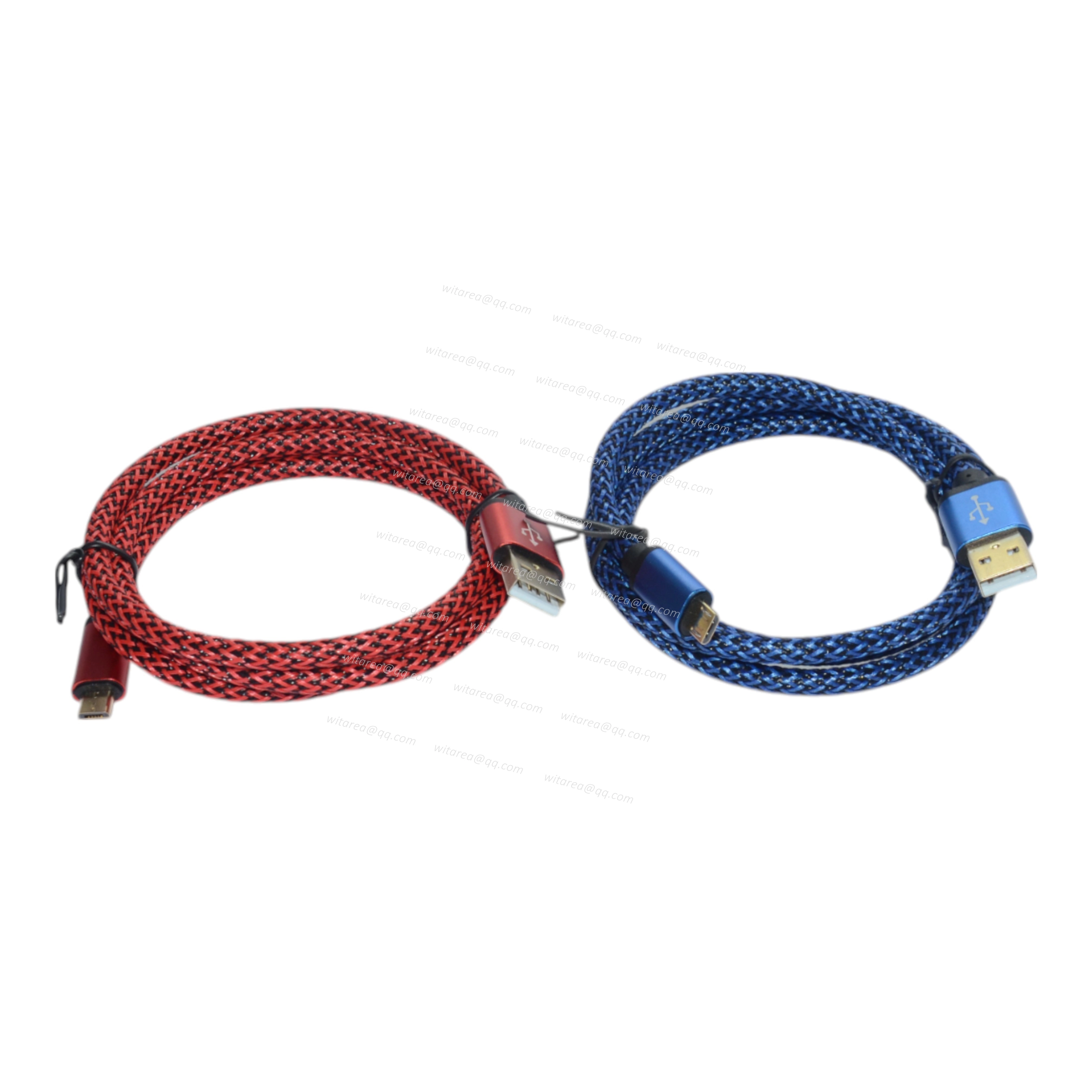Professional USB A to Micro B Cable with fabric braiding, Fabric ...