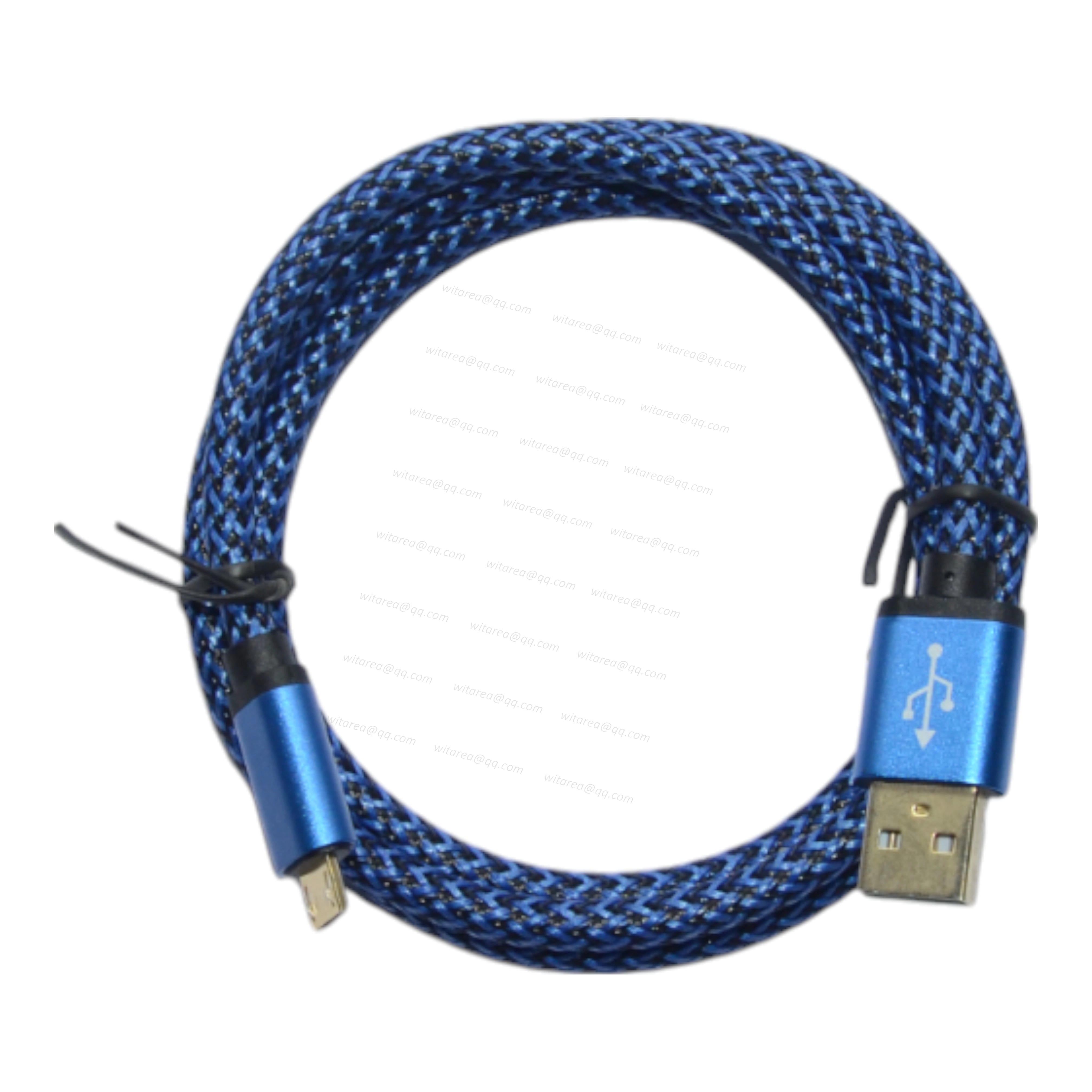 Professional USB A to Micro B Cable with fabric braiding, Fabric ...