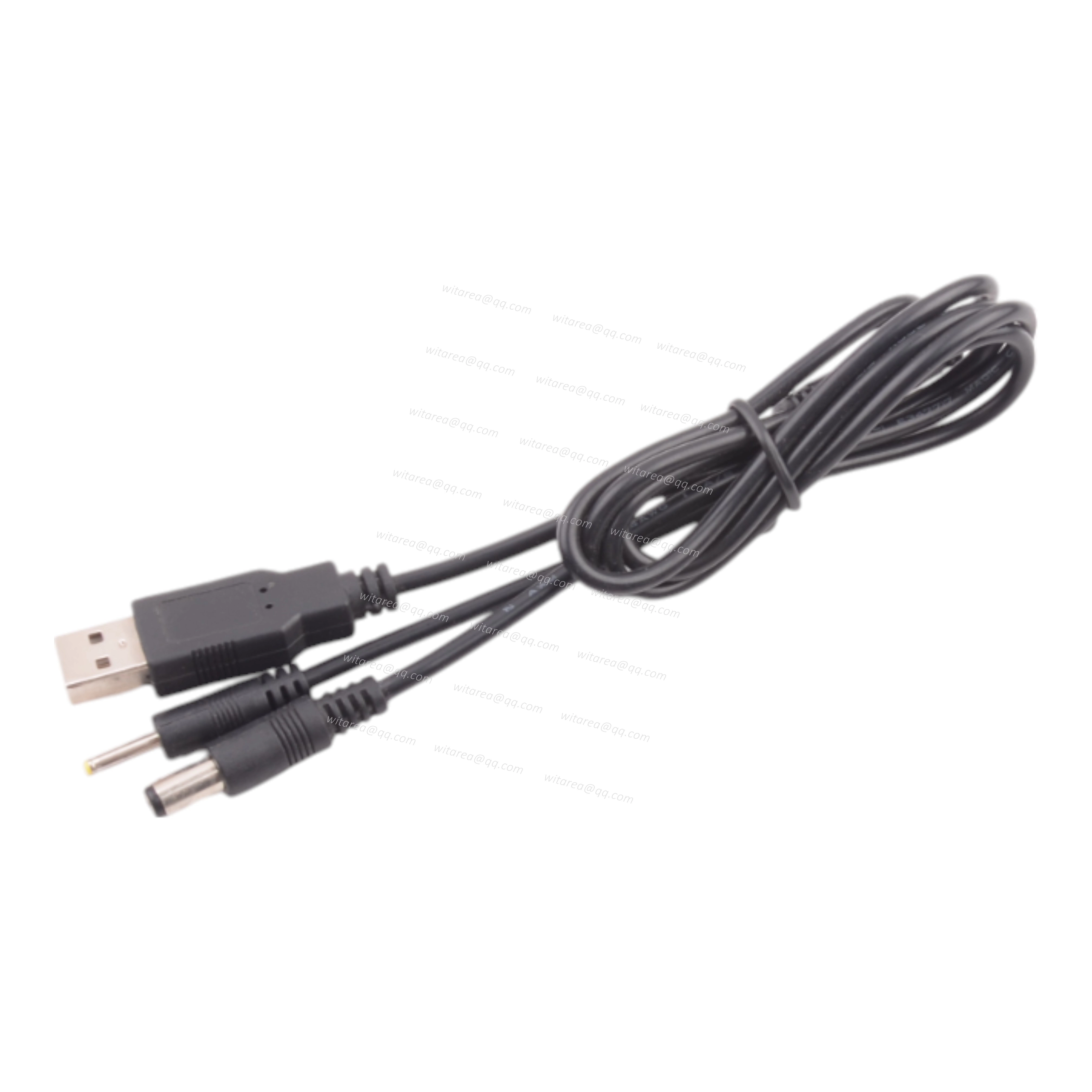 Professtional USB to DC splitter cable, USB to DC5525 DC2006 power ...