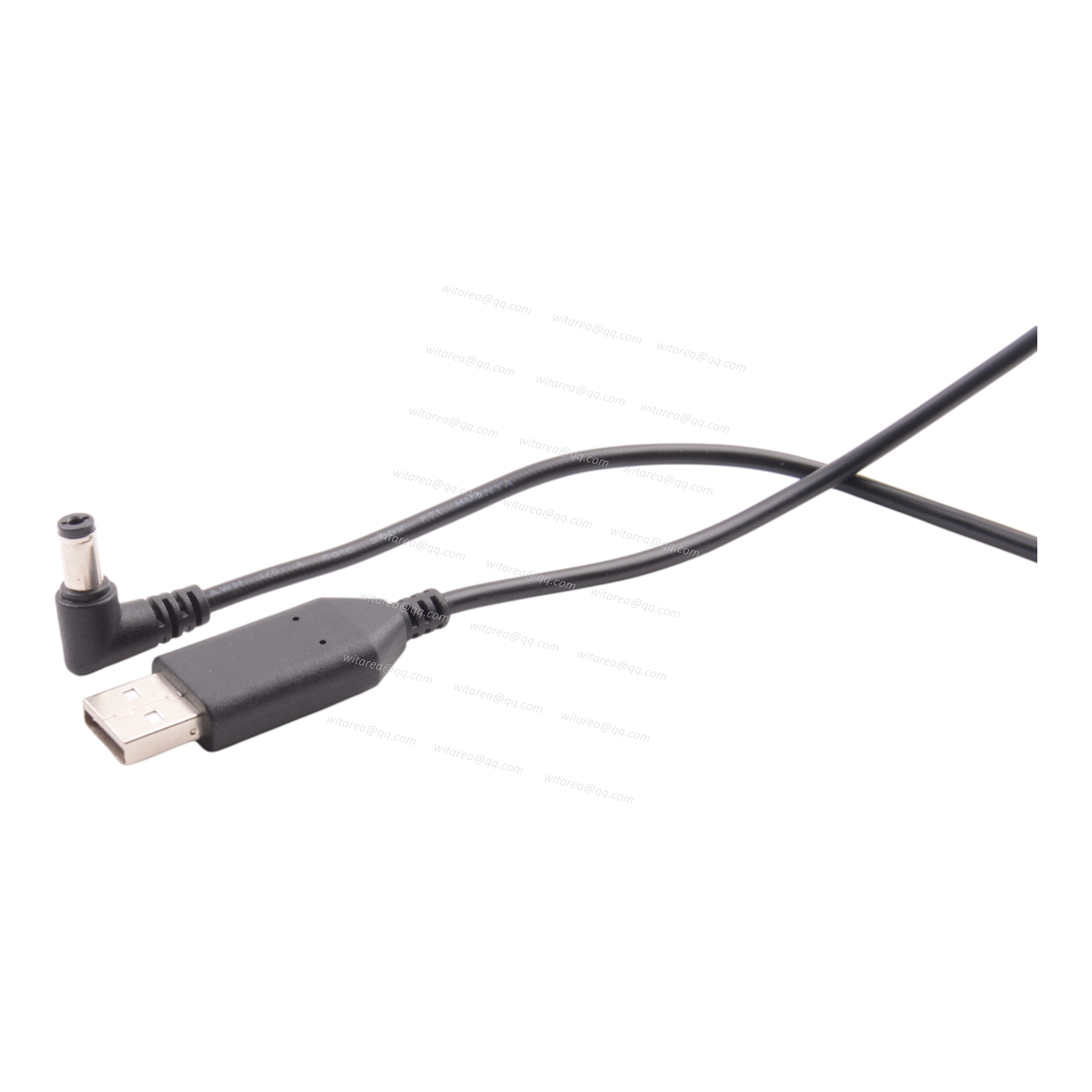 Professtional USB DC Step Up Voltage converter cable;USB 5V TO angled ...