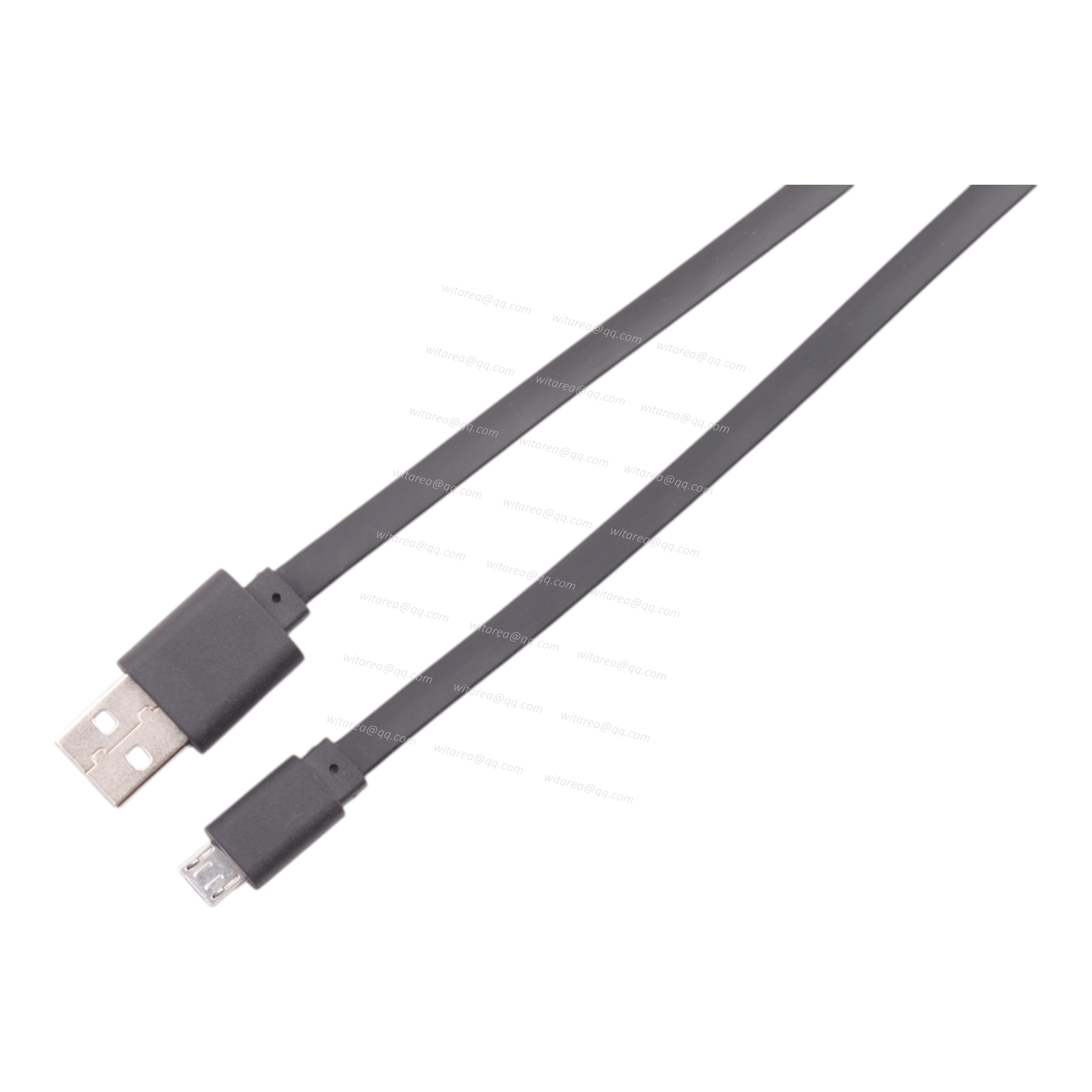Professtional Flat USB AM to Micro BM charging cable;Heavy-Duty USB 2.0 ...