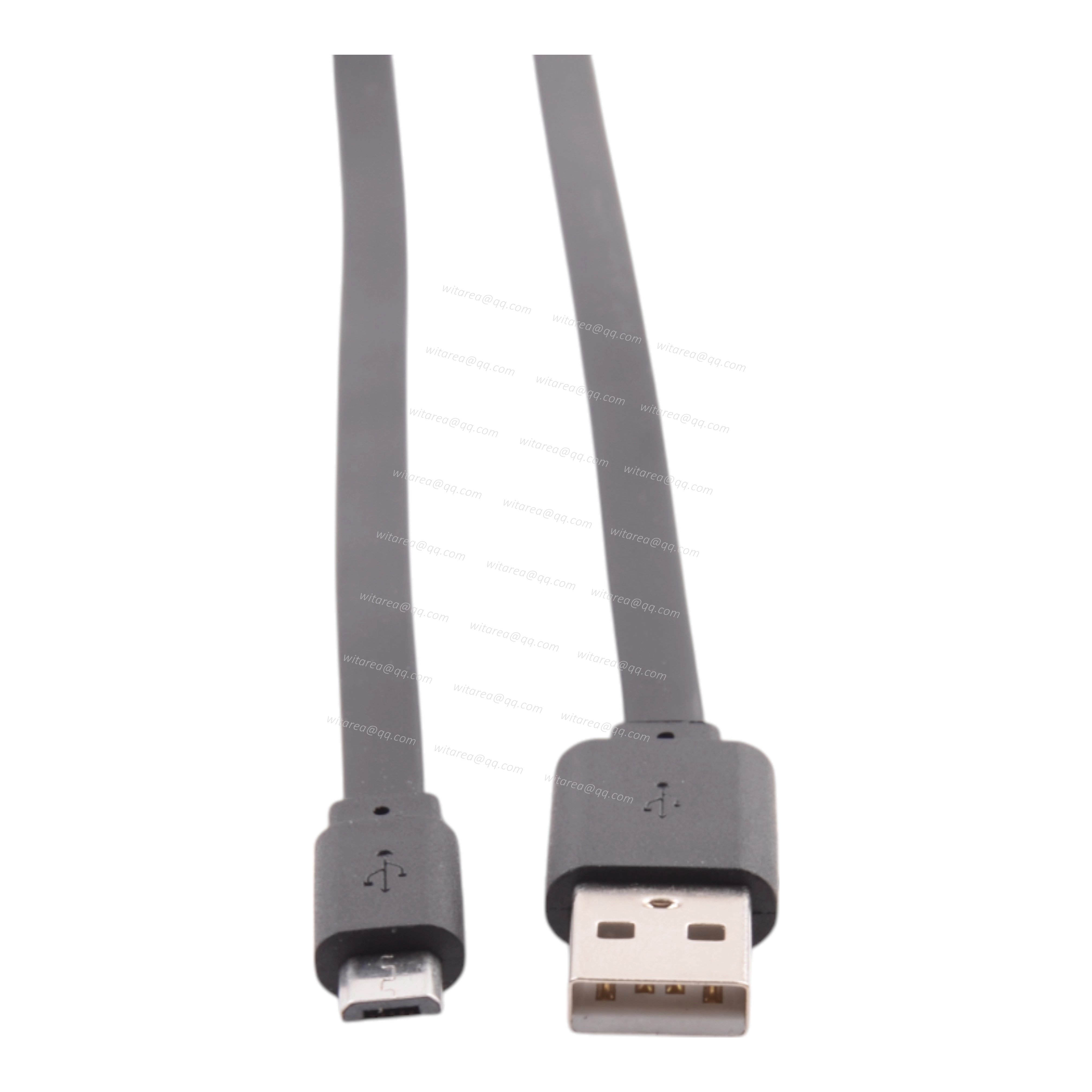 Professtional Flat USB AM to Micro BM charging cable;Heavy-Duty USB 2.0 ...