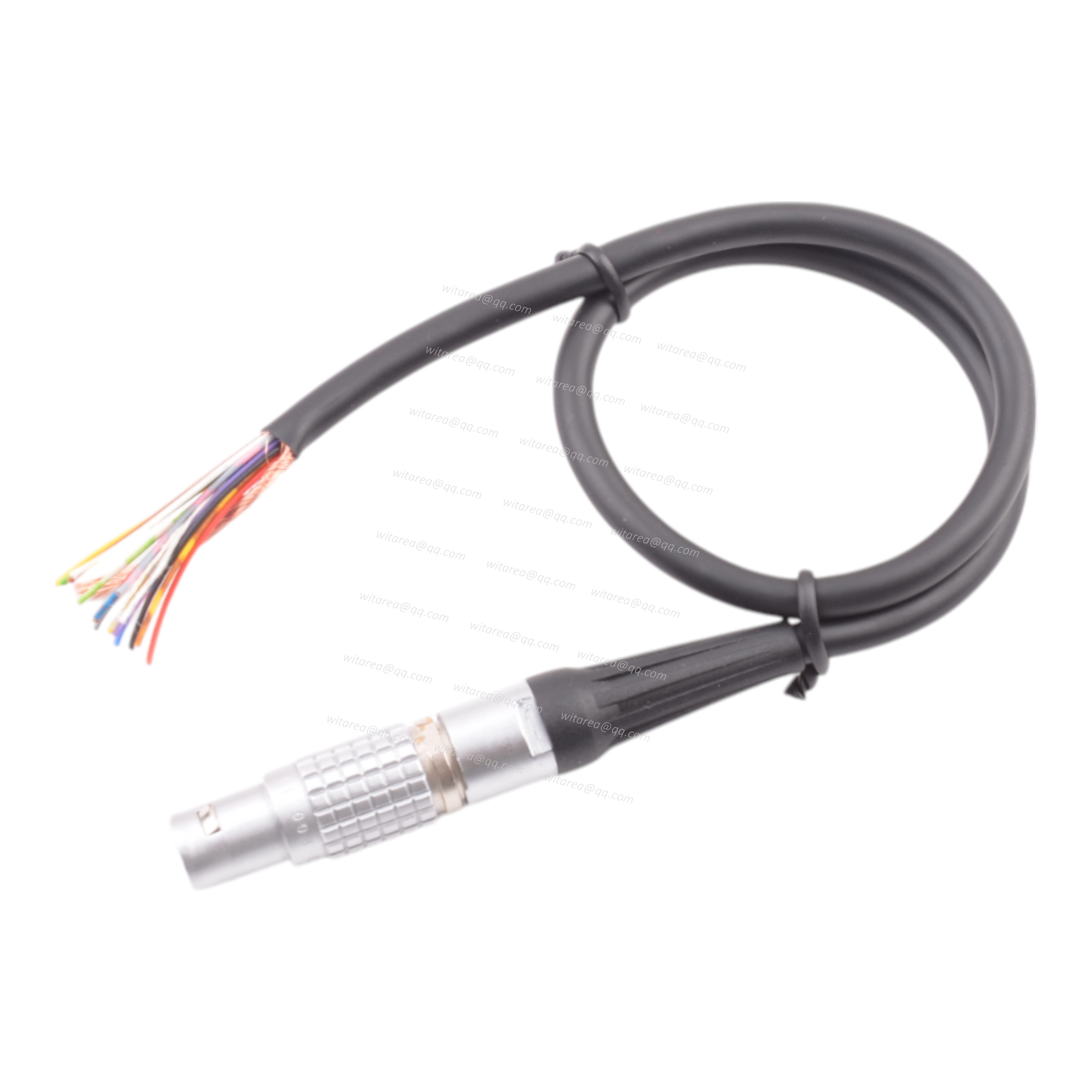 Professional Custom LEMO connector to bare wire open end cable,custom ...
