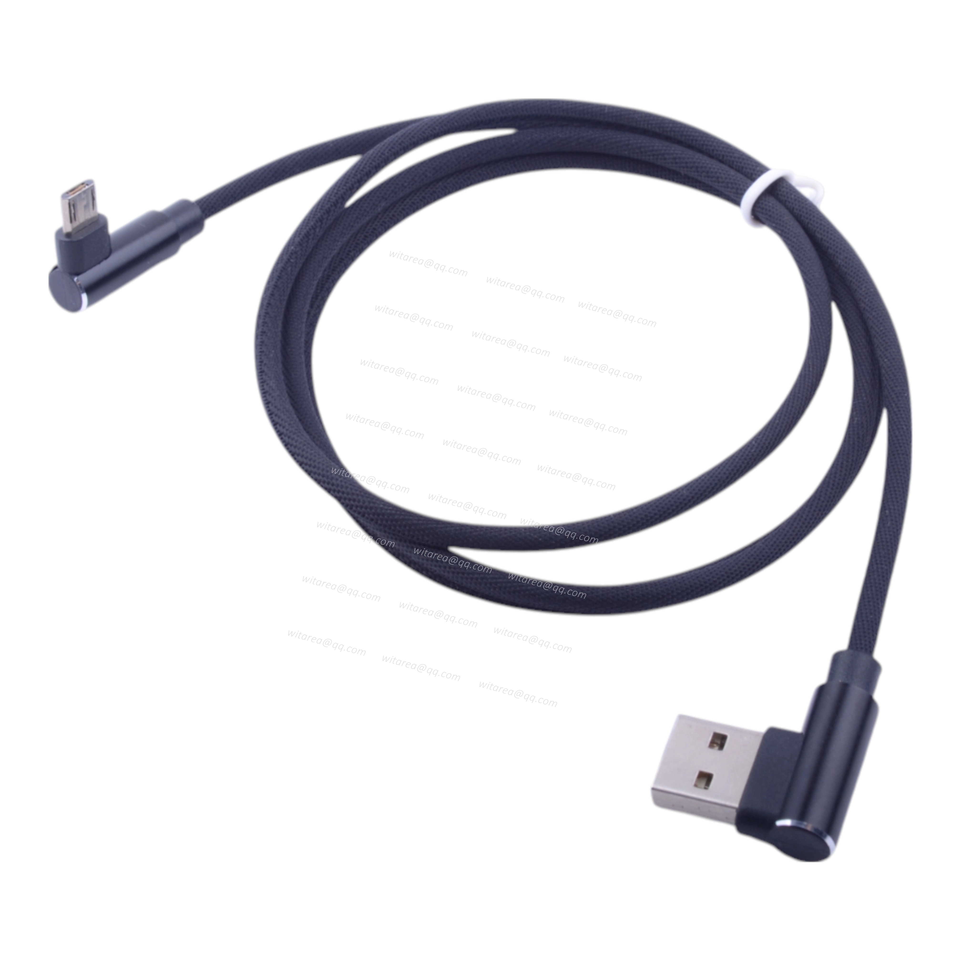 Professtional USB AM to Micro B charging cable with fabric braiding ...