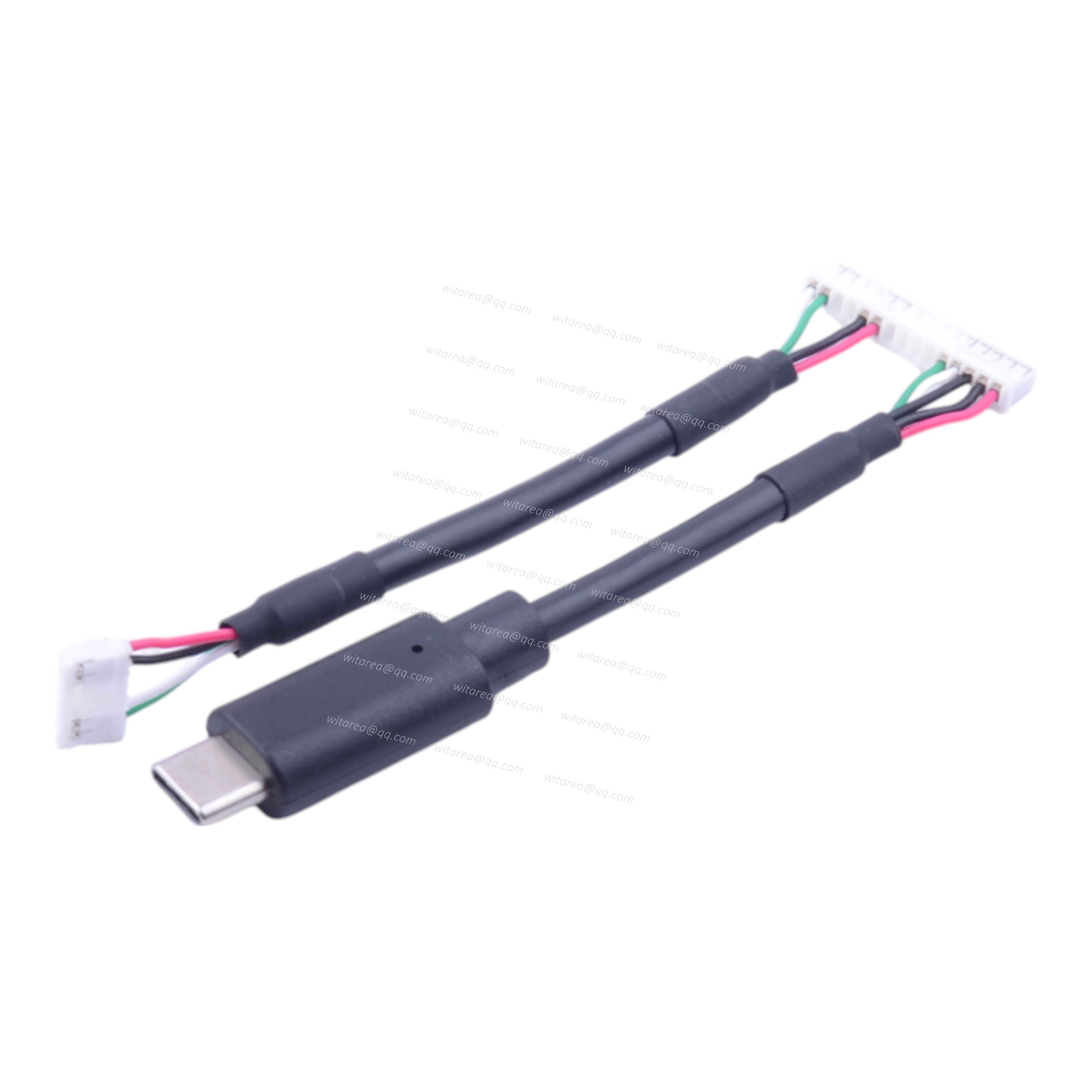Professtional USB Molex connector Y cable;Dual molex connector USB type ...