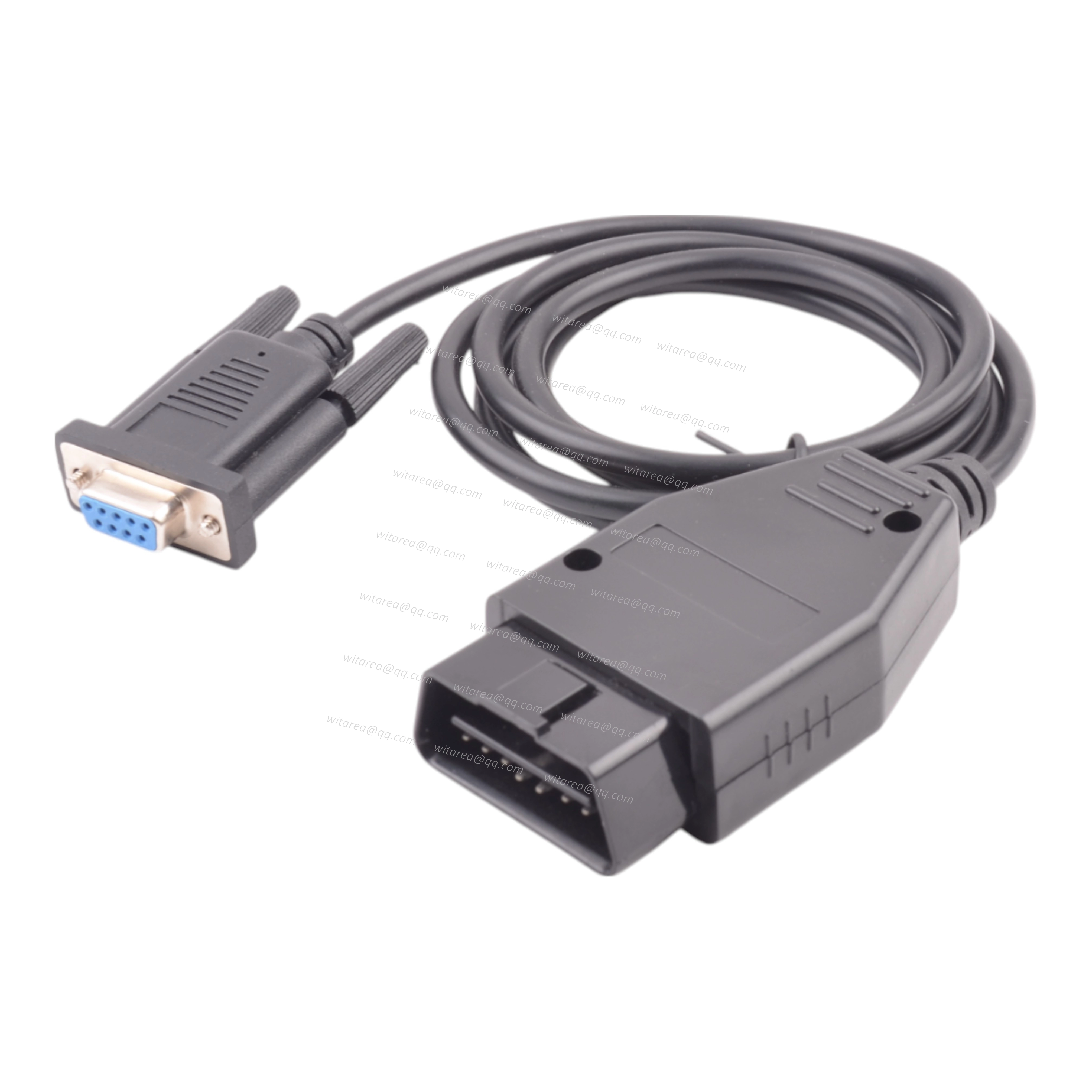 Professional DB9 Female to OBD2 16-Pin Diagnostic Cable；DB9 9-Pin ...
