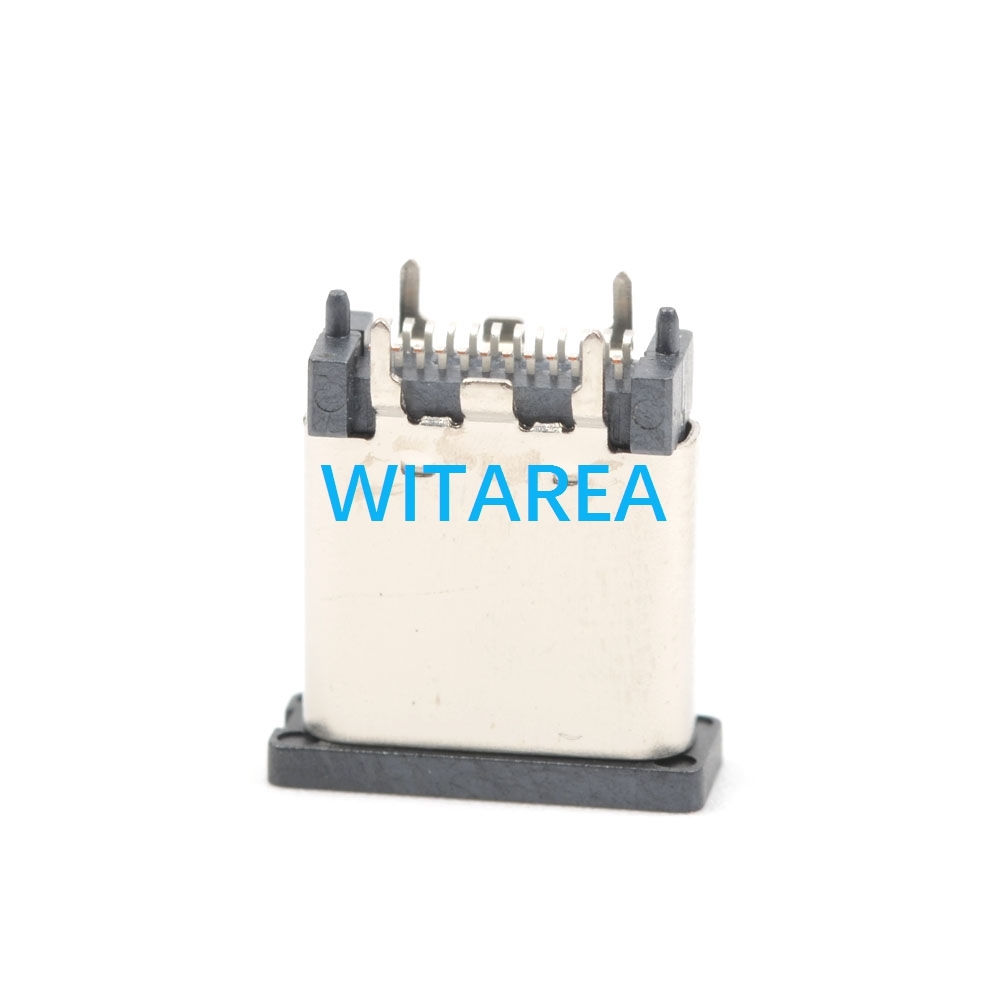 Professional usb c3.0 SMT receptacle, Vertical-mount type c female ...